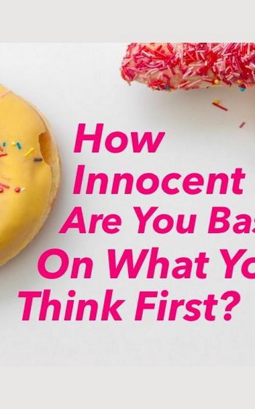 First Impressions: A Quiz on Your Innocence Perception