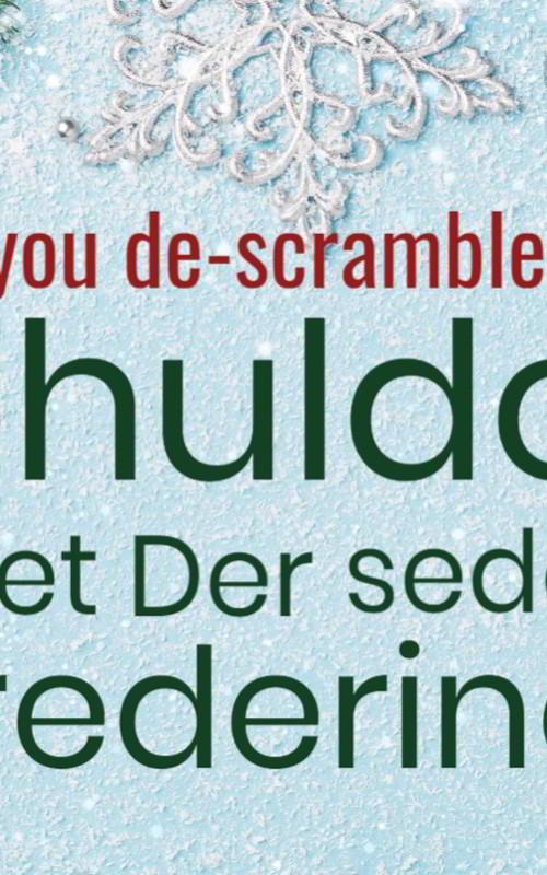 Unscramble These Holiday Riddles and Test Your IQ at 141!