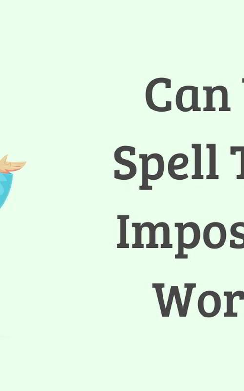 Unscramble These Insurmountable Terms