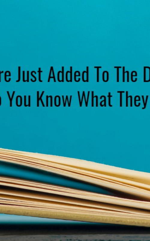 New Dictionary Words: Can You Define Them?